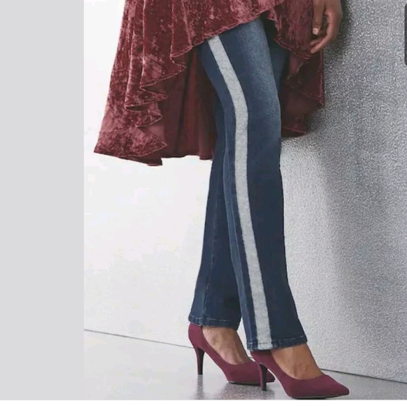 Ashro | Jeans | Final Sale 32 Ashro Tamera Stonewash Jeans Sz 6 Navy ...